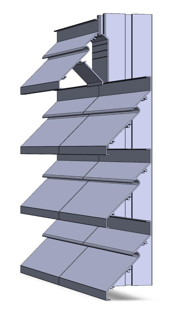 Mechanical Louvres - ACMF